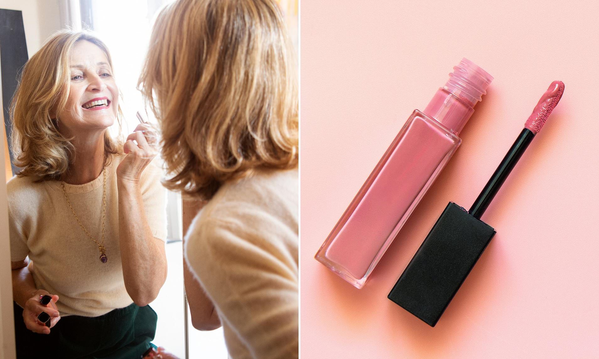 Pucker up! Study reveals applying make-up can help you go from gloom to ...