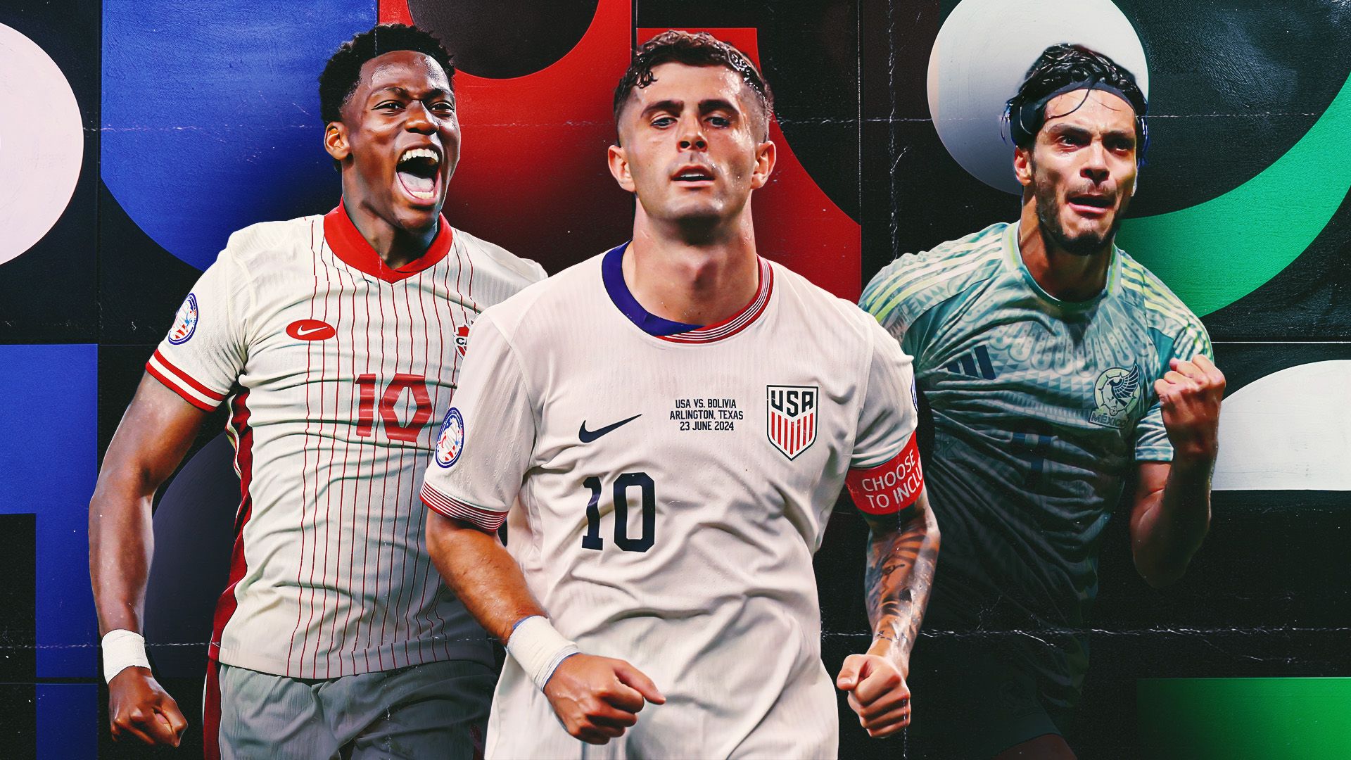 CONCACAF 2025 player rankings: Christian Pulisic and Jonathan David ...