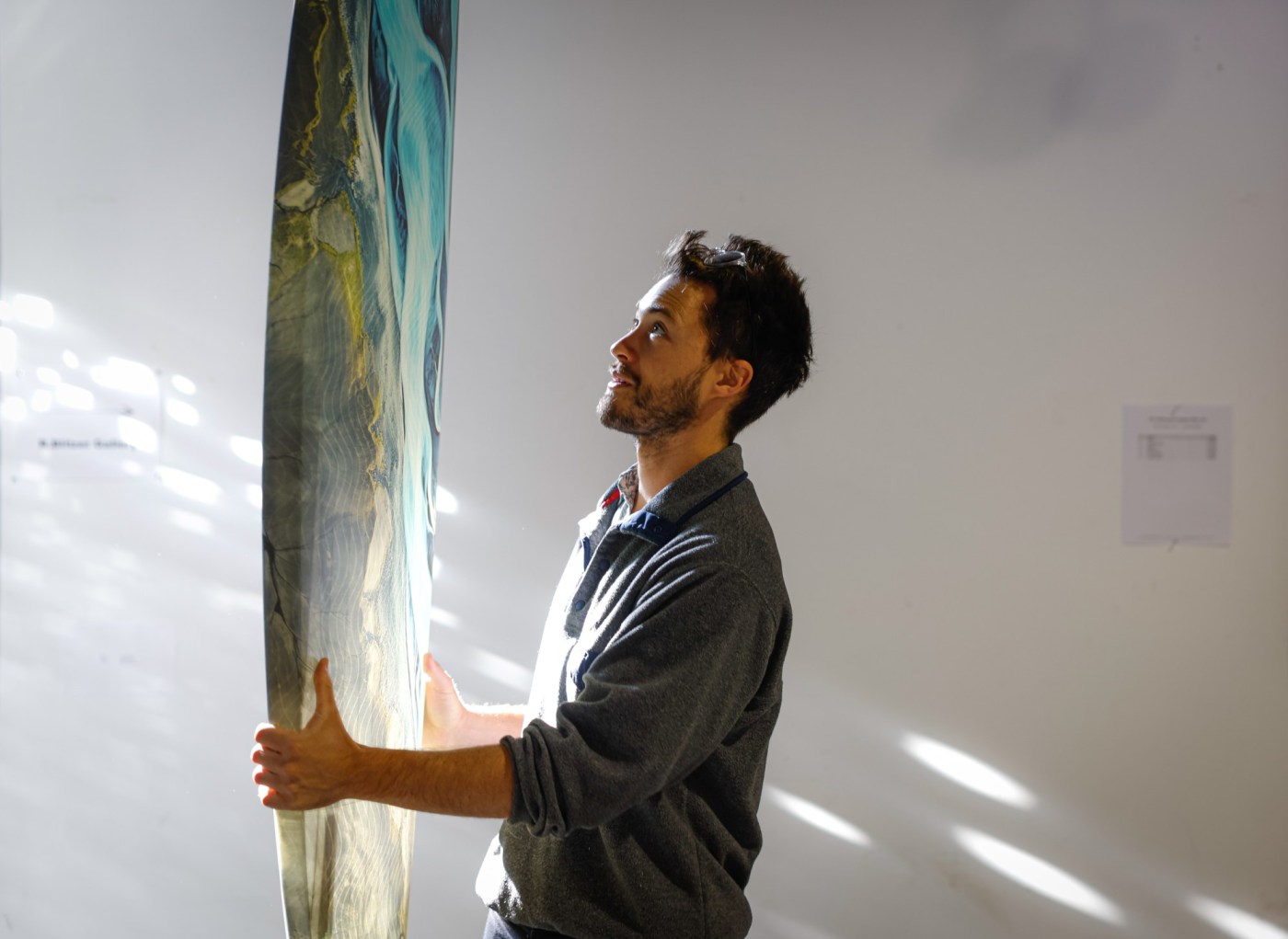 Santa Cruz company making 3D-printed surfboards from recyclable material