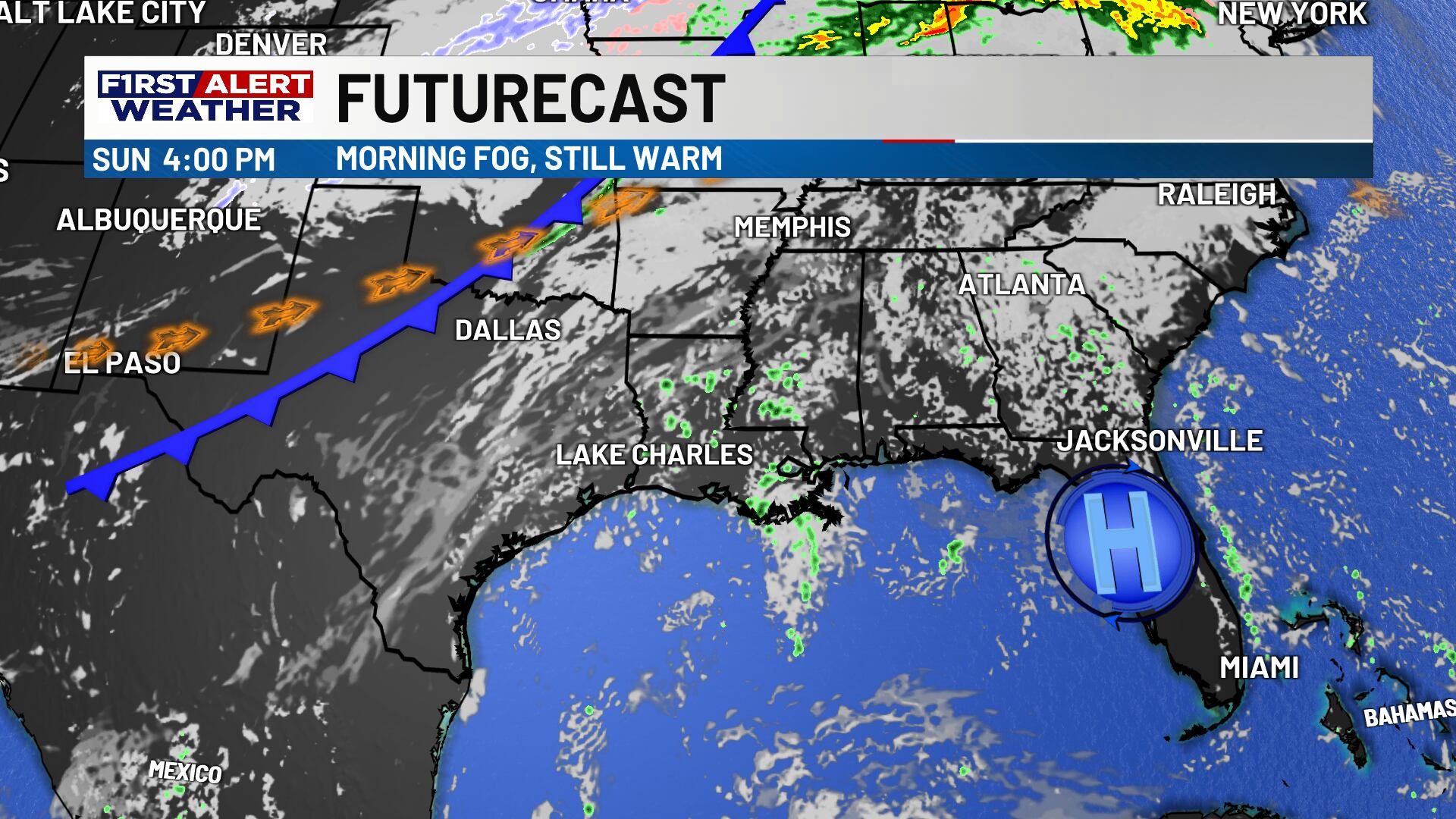 First alert forecast: Warm and humid this weekend but finally tracking ...