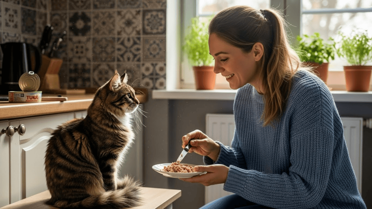 How cats choose their favorite human