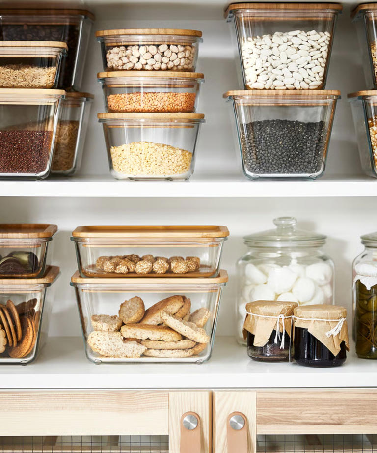 IKEA's glass food storage containers will keep your leftovers fresh in ...