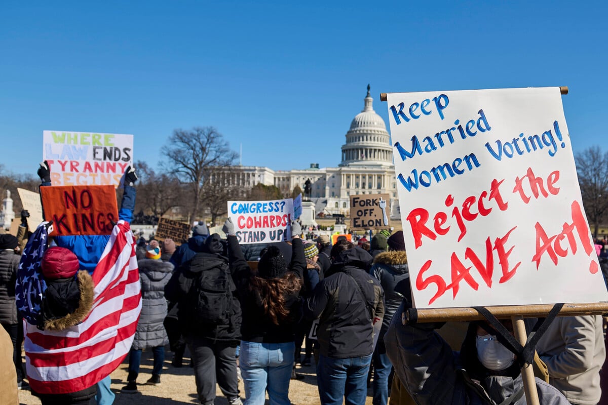 House Republicans pass SAVE Act as Democrats raise alarm over voter ...