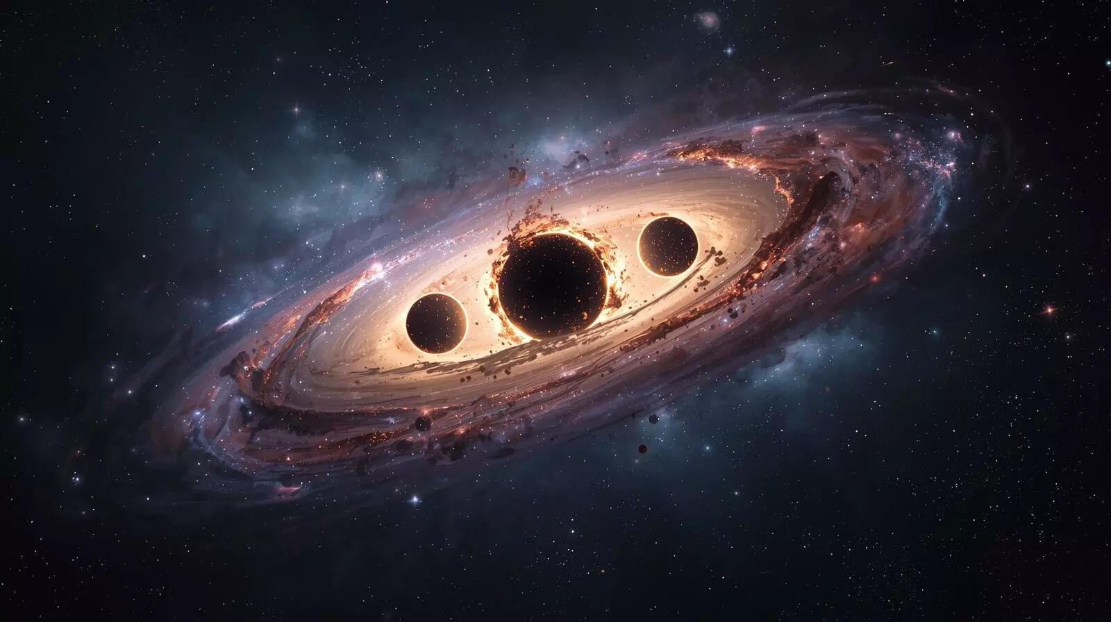 Have scientists found an active triple black hole system in a galaxy ...