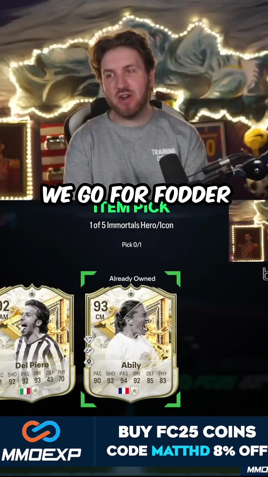 Immortal icon player picks!