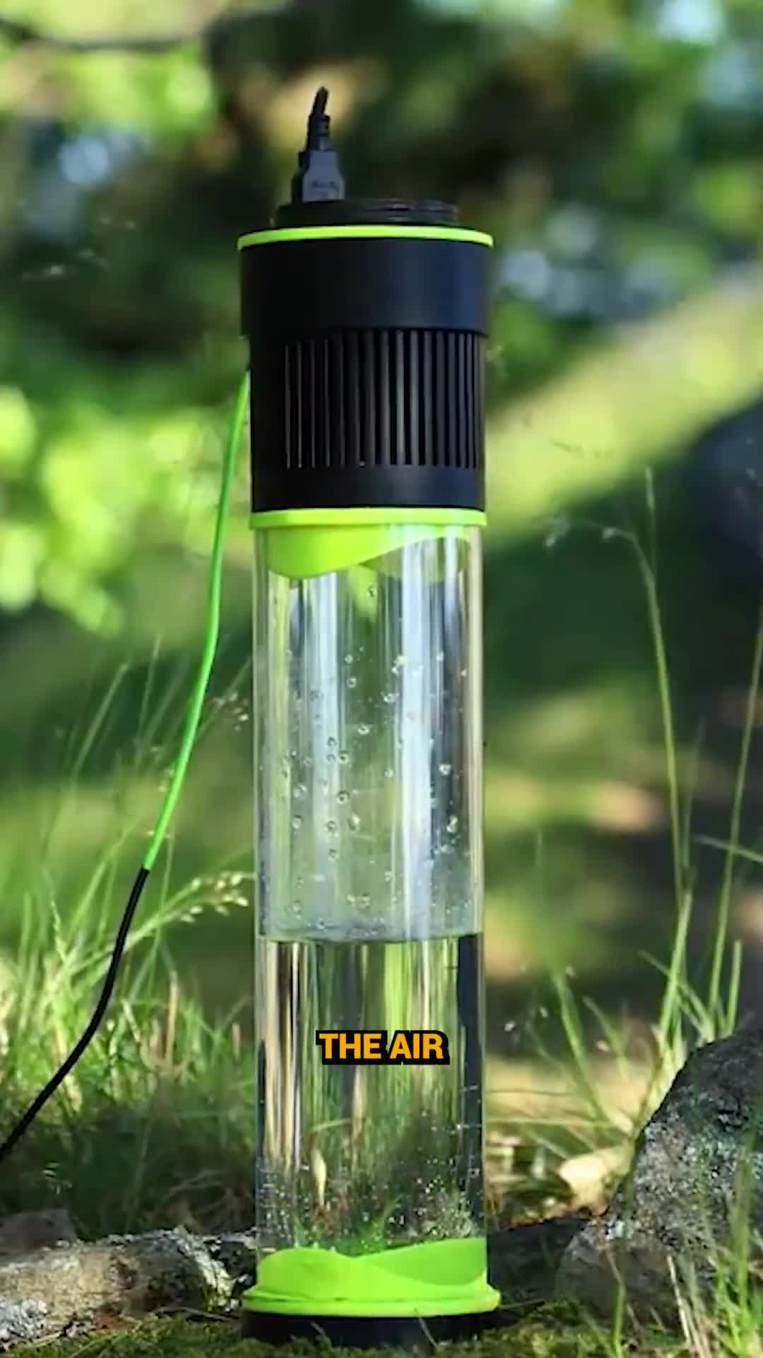 Meet AIRO: The solar-powered device giving cyclists fresh water from air!