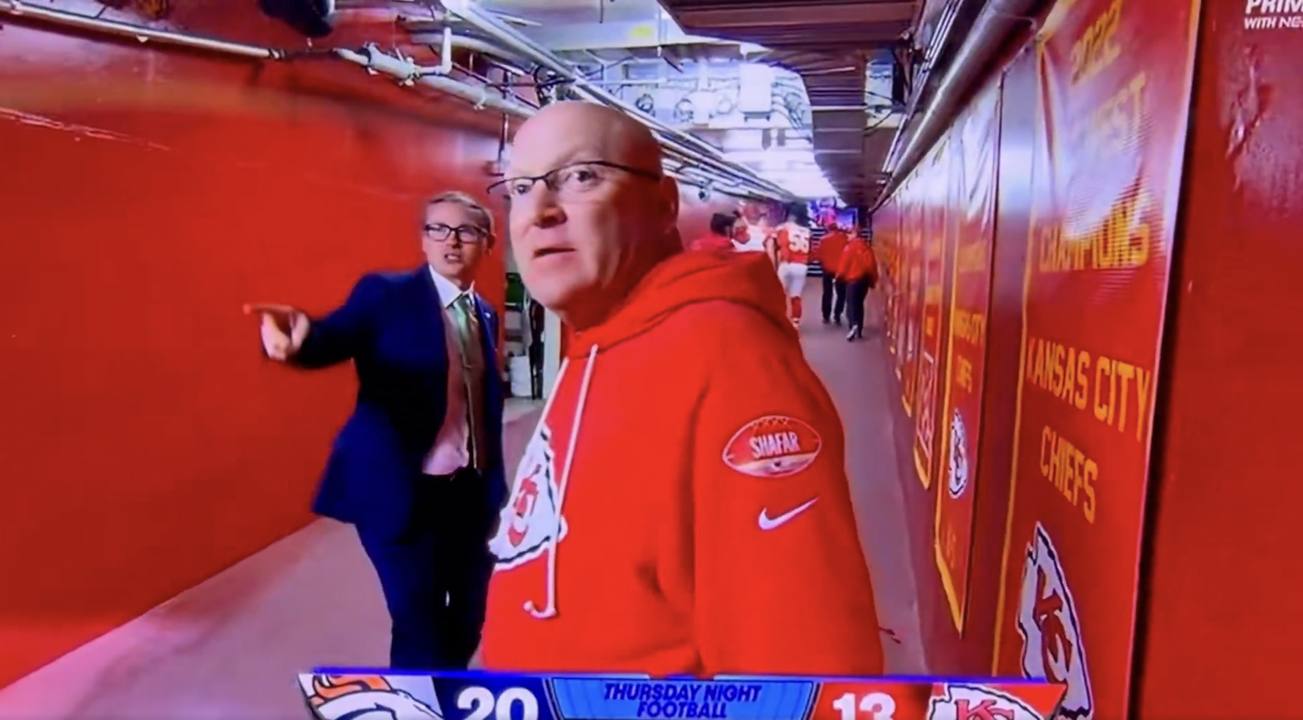 Watch: Chiefs security in tense exchange with Amazon camera operator ...
