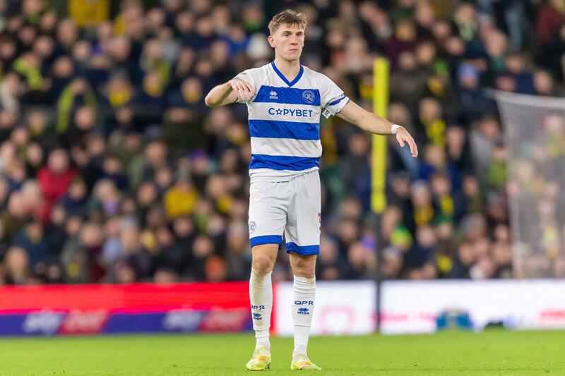 Jimmy Dunne heads home to rescue a point for QPR against Portsmouth