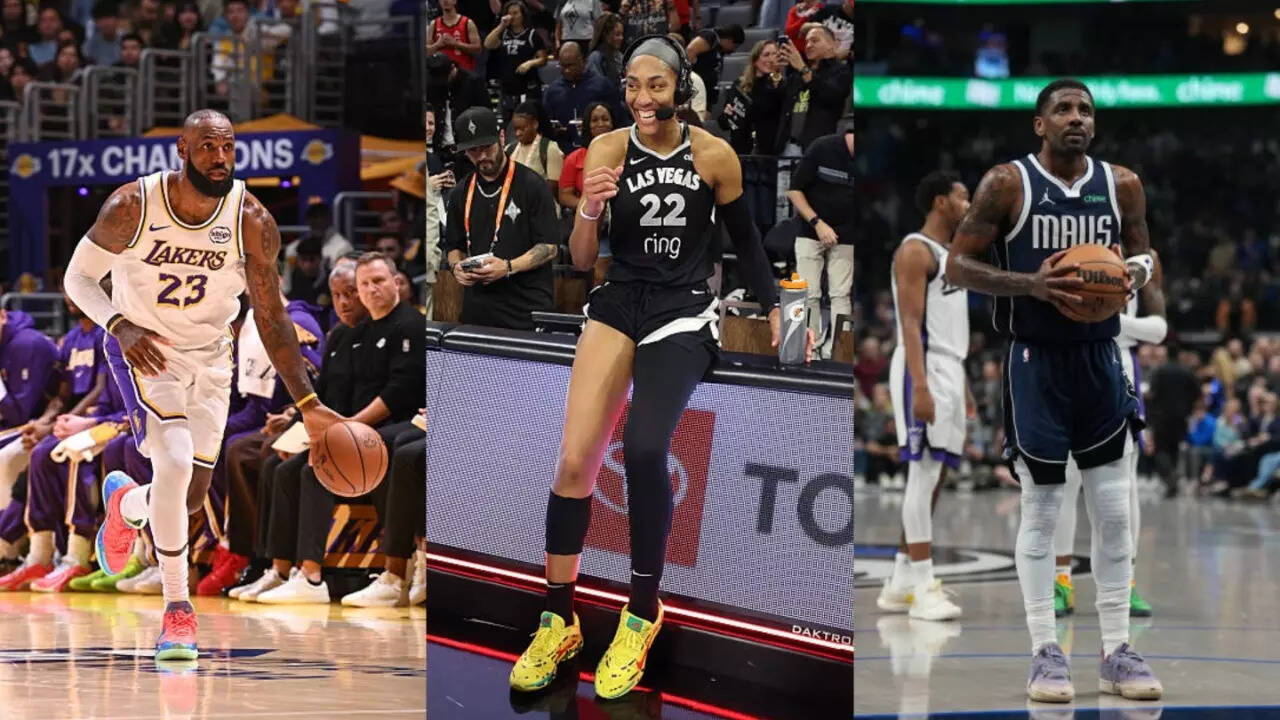 6 active NBA and WNBA players with signature shoe lines: LeBron James ...