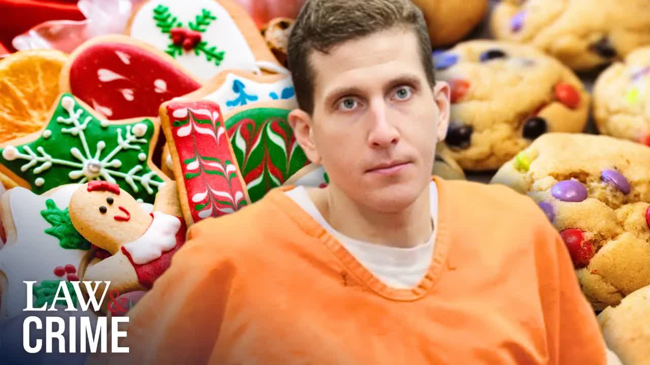 Bryan Kohberger's Christmas comes with cookies... and complaints