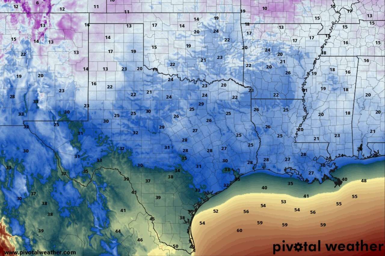 Cold front coming to Houston means possible freeze early next week ...