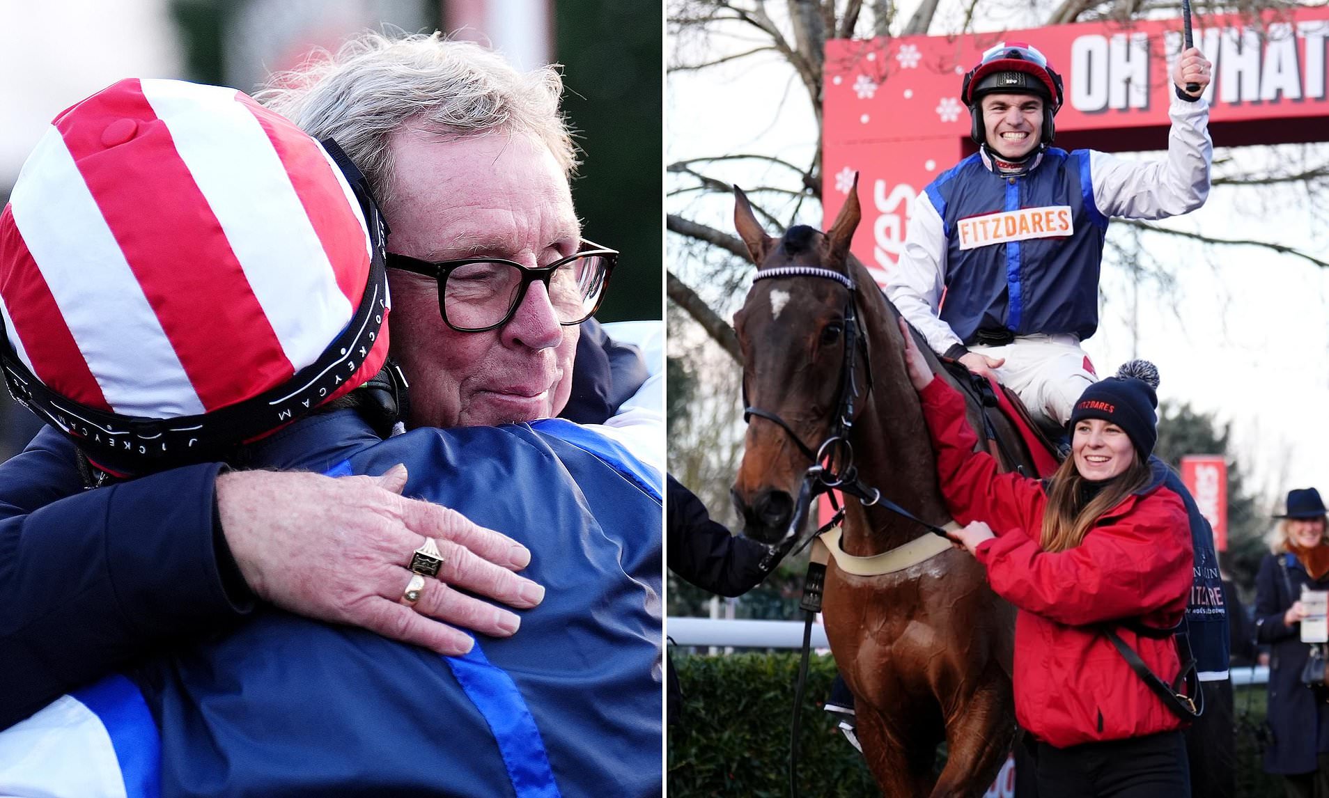 Harry Redknapp's horse claims famous Boxing Day victory in King George ...