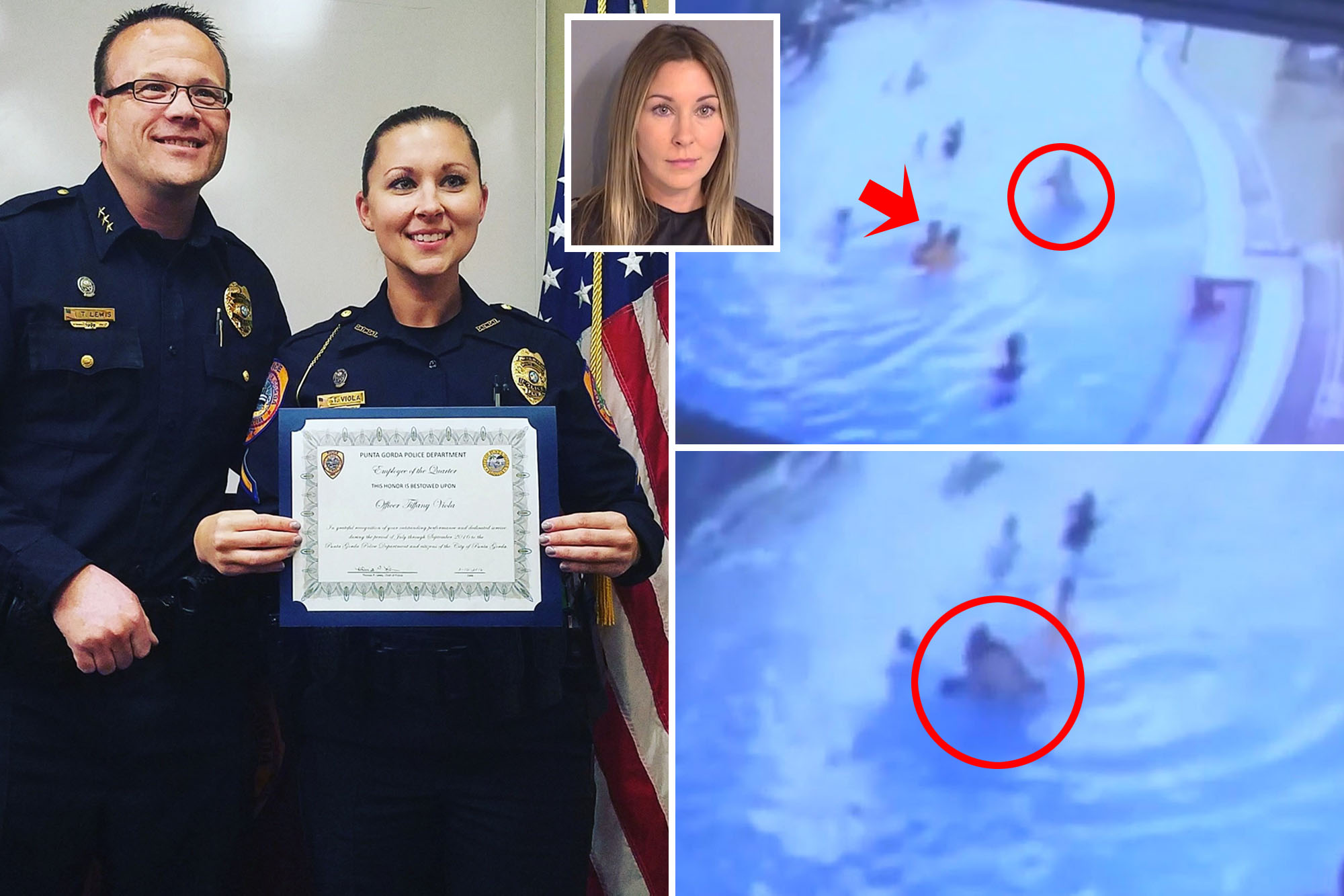 Florida mom arrested for dunking boy in hotel pool is ex-cop who ...