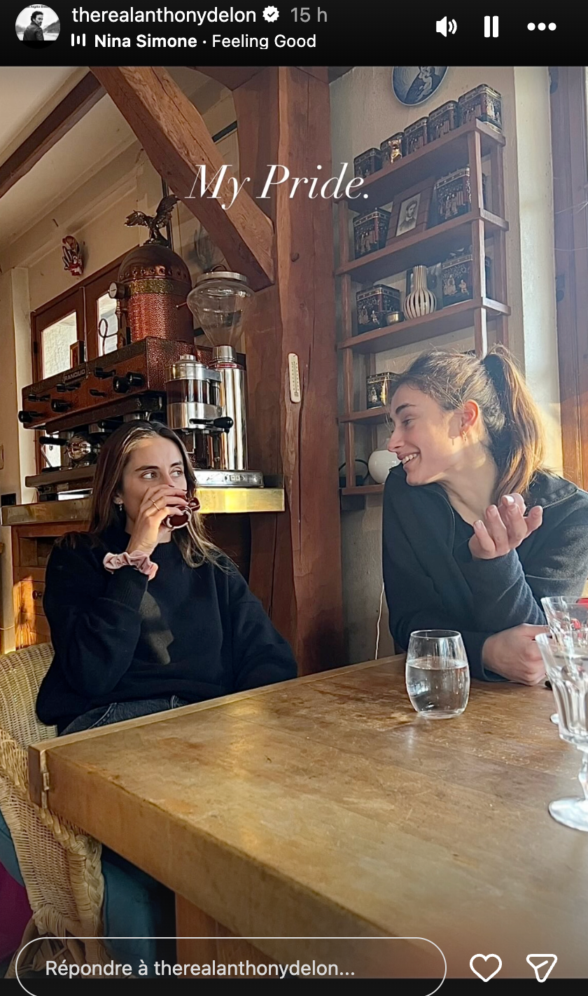 Anthony Delon réuni avec ses filles : ce lieu symbolique où le fils d ...