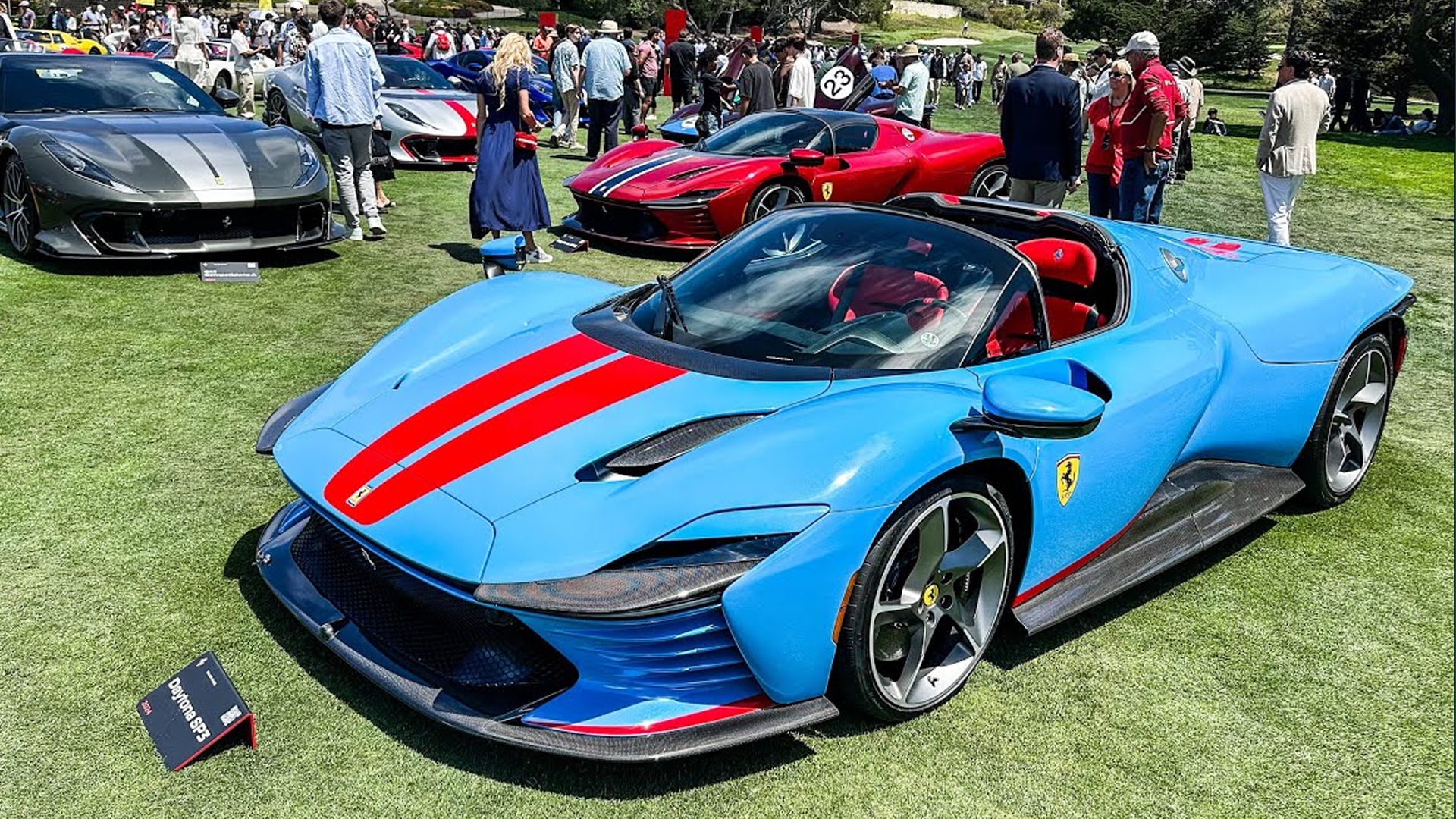 Monterey Car Week: Seeing a $1 billion Ferrari collection