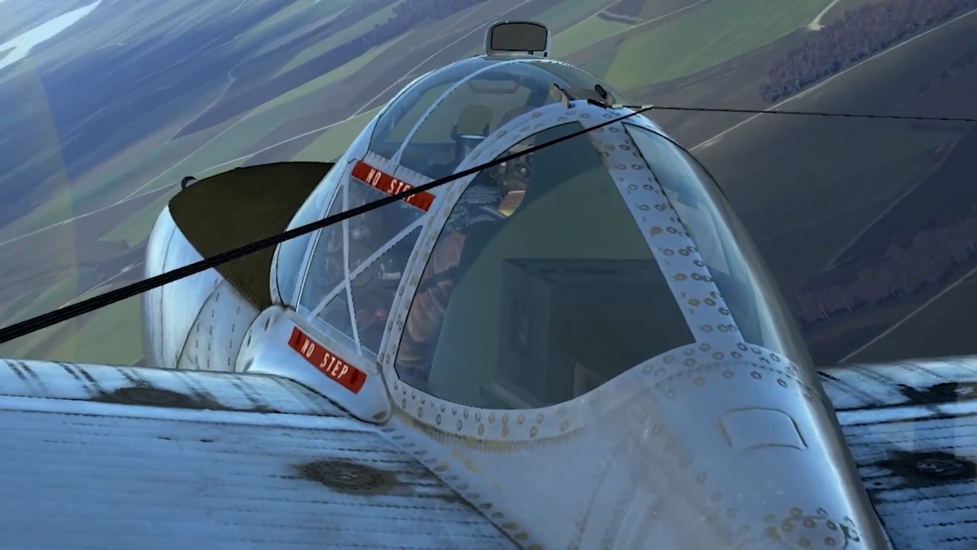 American pilot faces deadly odds in P-38 Lightning over enemy territory