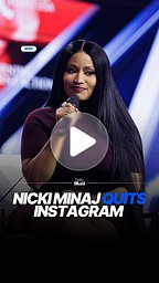 Nicki Minaj quits Instagram after appearing at Turning Point USA event