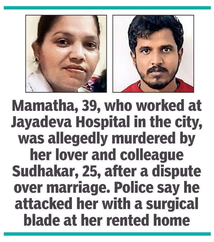 Bengaluru man killed lover with surgical blade and pleaded with cops to ...