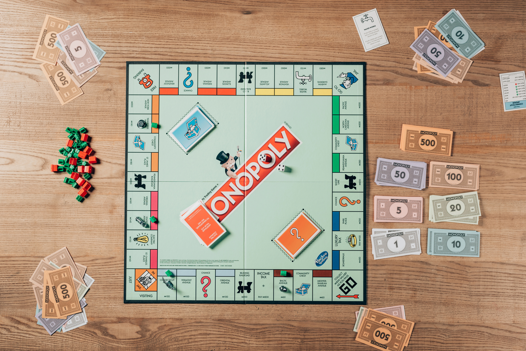 Trivia about the Monopoly board game