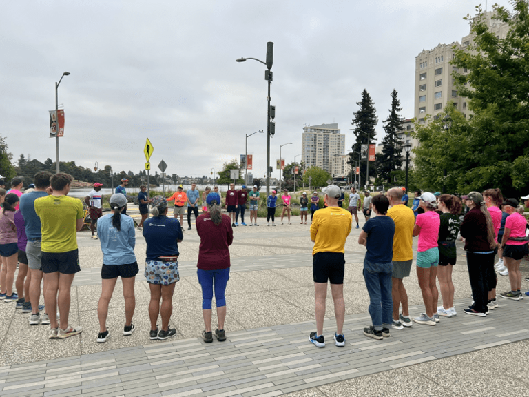 Lake Merritt Donut Runners bring fun to Friday mornings in Oakland