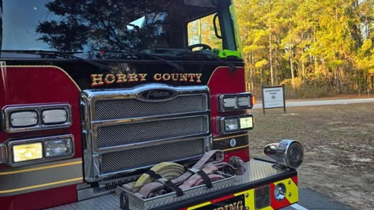 1 injured, utility lines down after crash in Conway