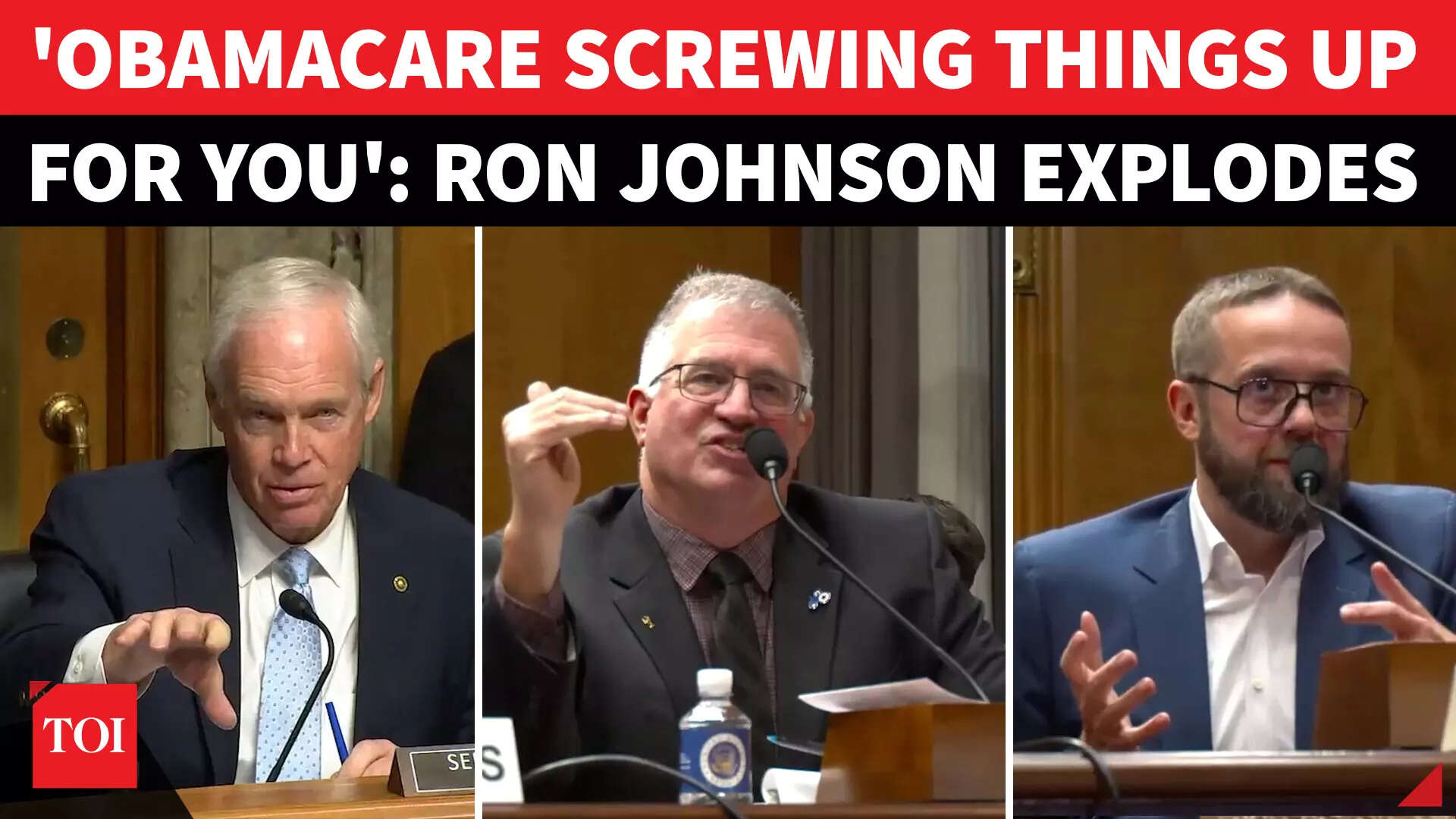 'Open your eyes': Senator Johnson torches Obamacare; explains who's ...