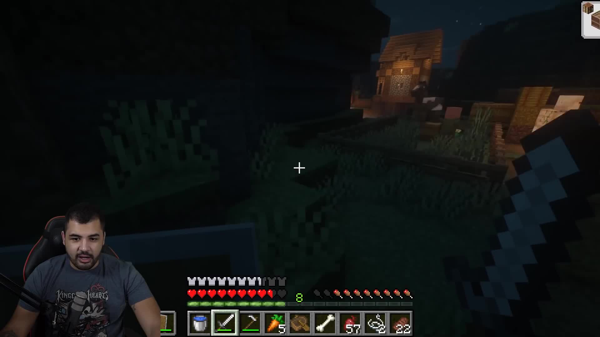 Perdemos nosso primeiro villager! Adeus! - Minecraft #05