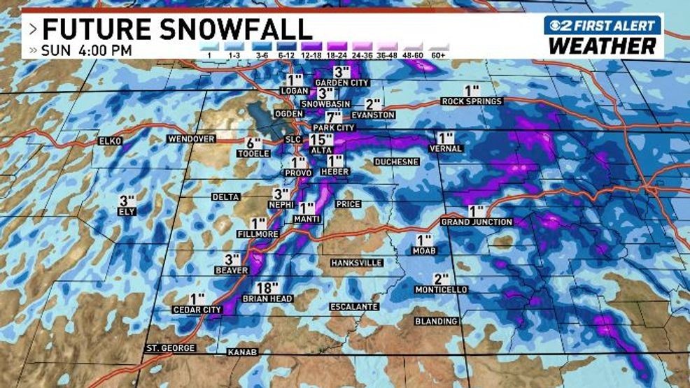 Powerful winds continue in western Utah ahead of cold front bringing ...