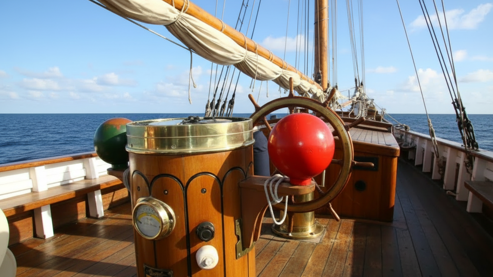 Why ships have two metal balls on the compass, the clever trick that ...