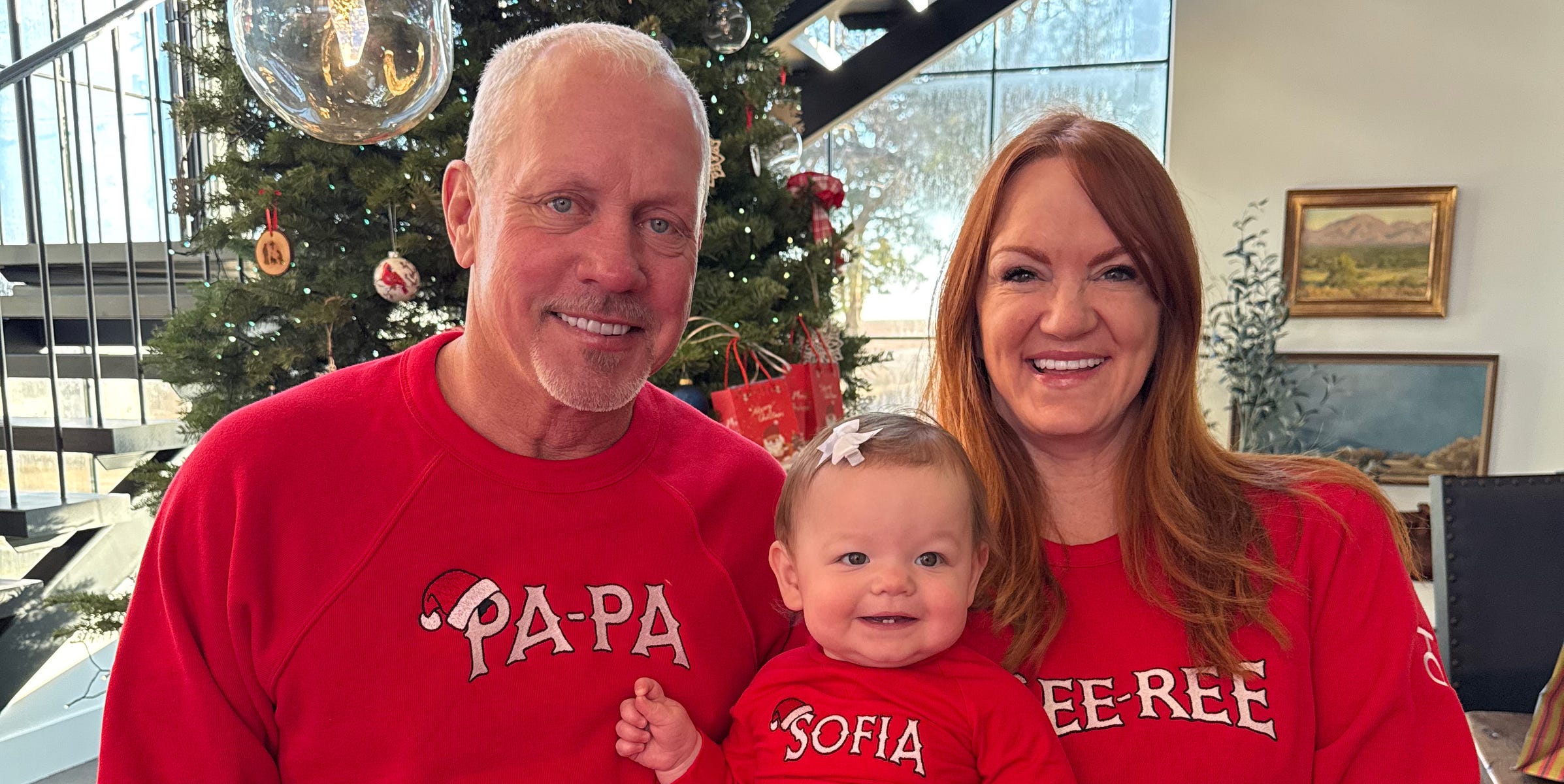 Ree Drummond shares photos of Sofia's first family Christmas on the ranch