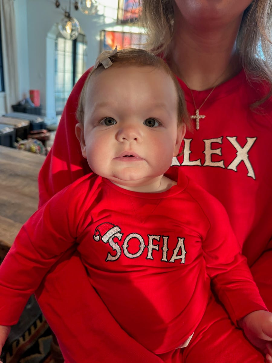 Ree Drummond shares photos of Sofia's first family Christmas on the ranch