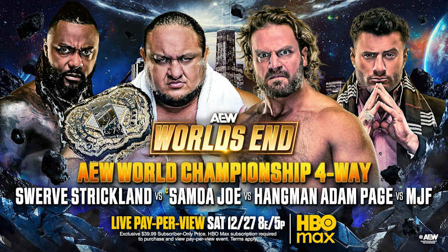 AEW Worlds End 2025 results, highlights and live blog