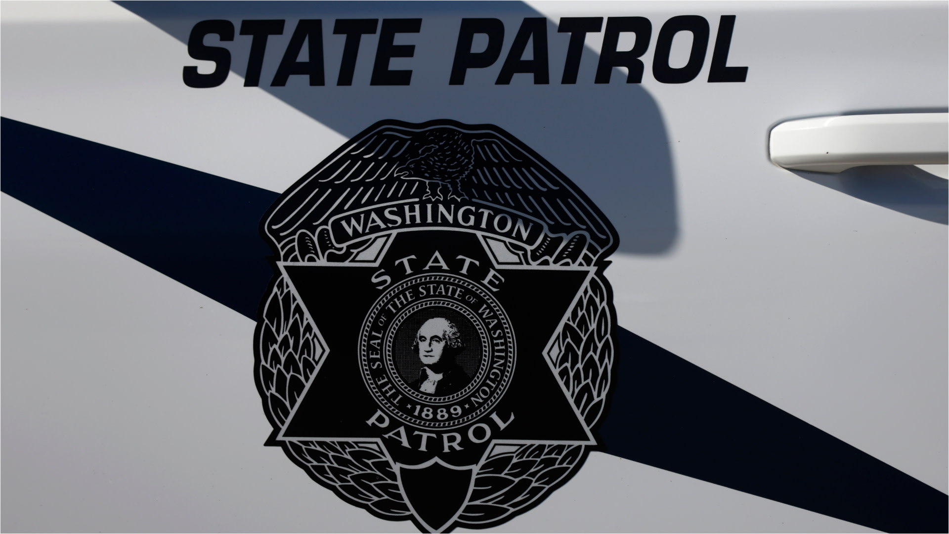 Man pushes Washington State Patrol officer, steals squad car in viral video