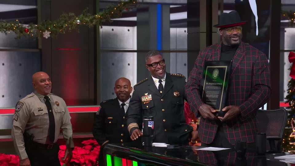 Shaq promoted to chief of community relations with Metro Atlanta Police ...