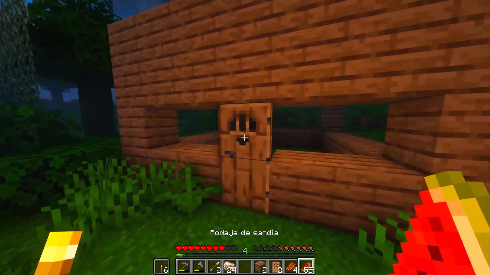 Intenté sobrevivir a THE KNOCKER en Minecraft