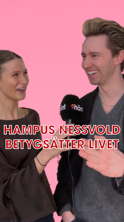 Hampus Nessvolds stora lycka – kärleken till Ellen Bergman och livet som nybliven pappa