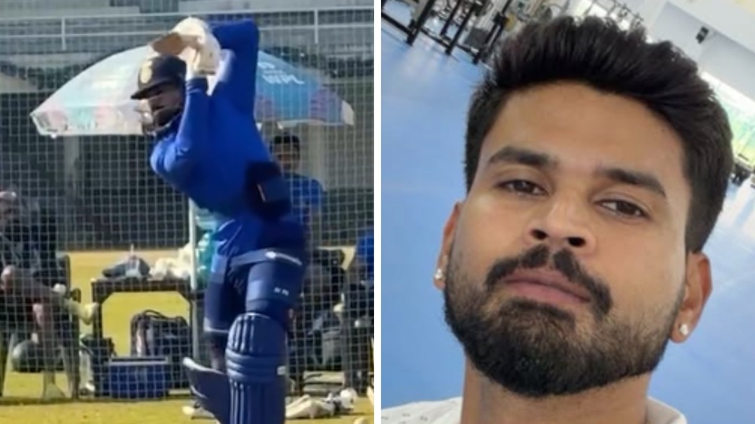 India return close? Shreyas Iyer returns to nets, arrives at BCCI CoE ...