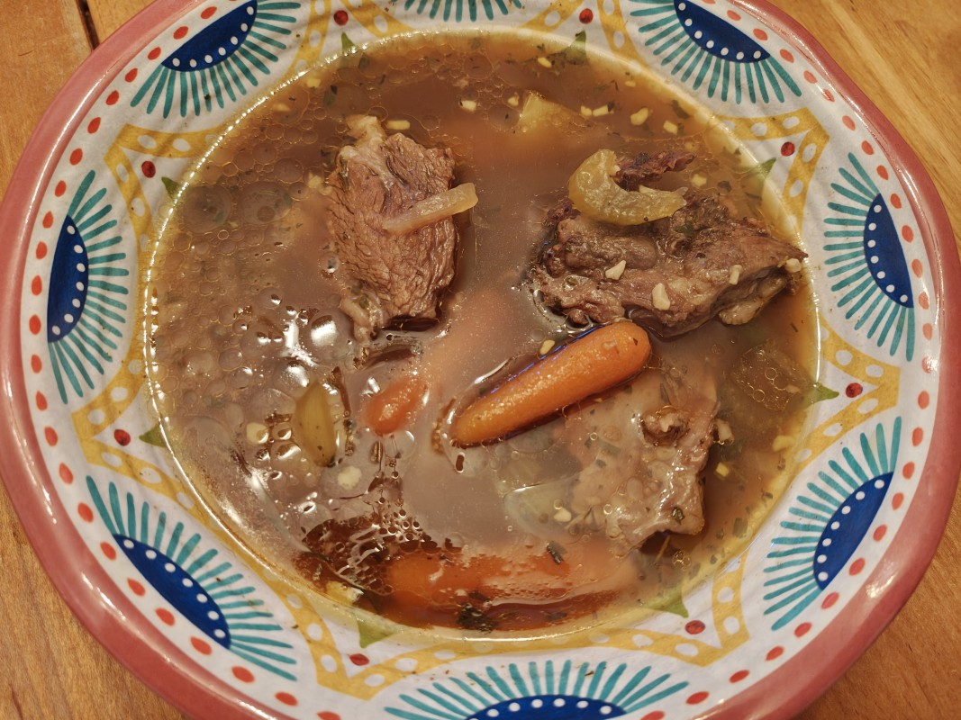 I made prime rib soup and it's my new favorite way to use up holiday ...