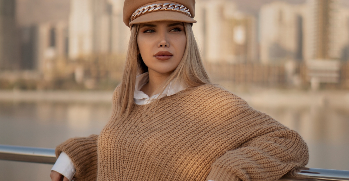 11 modern sweater-over-dress outfits you can copy today