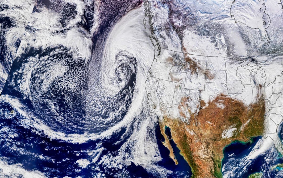 Atmospheric rivers have shifted toward Earth’s poles over the past 40 ...