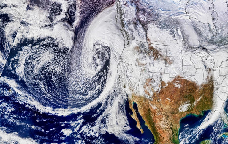 Atmospheric rivers have shifted toward Earth’s poles over the past 40 ...