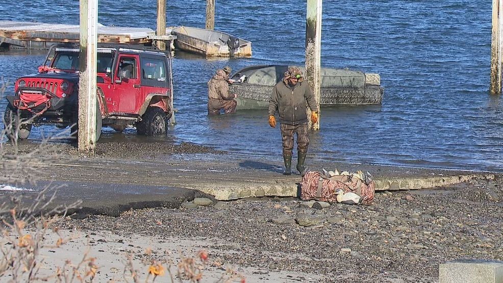 Duck hunter rescued from frigid water in Scarborough