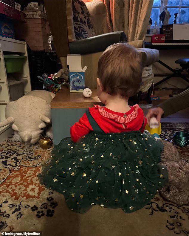 Lily Collins shares rare snaps of her baby daughter Tove as the family ...