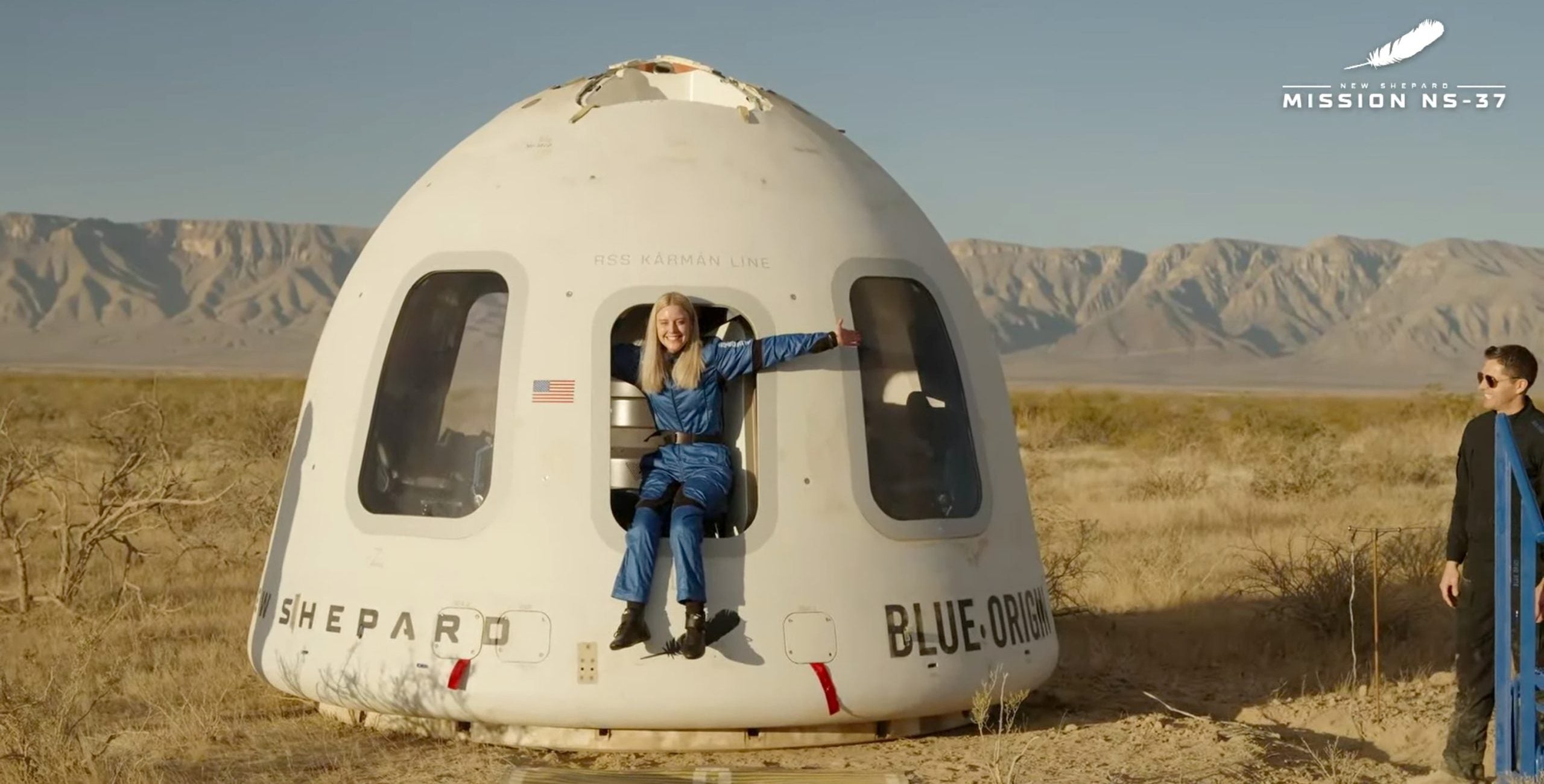 Paraplegic engineer becomes the first wheelchair user to blast into space