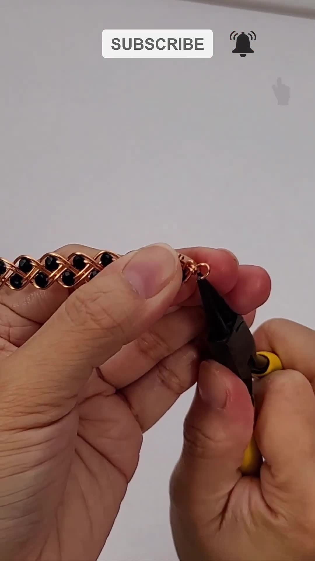 Making simple braid 3 wire bracelet | Beautiful with flower clasp ...