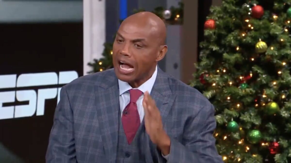 Charles Barkley goes off on NFL for competing with NBA on Christmas ...