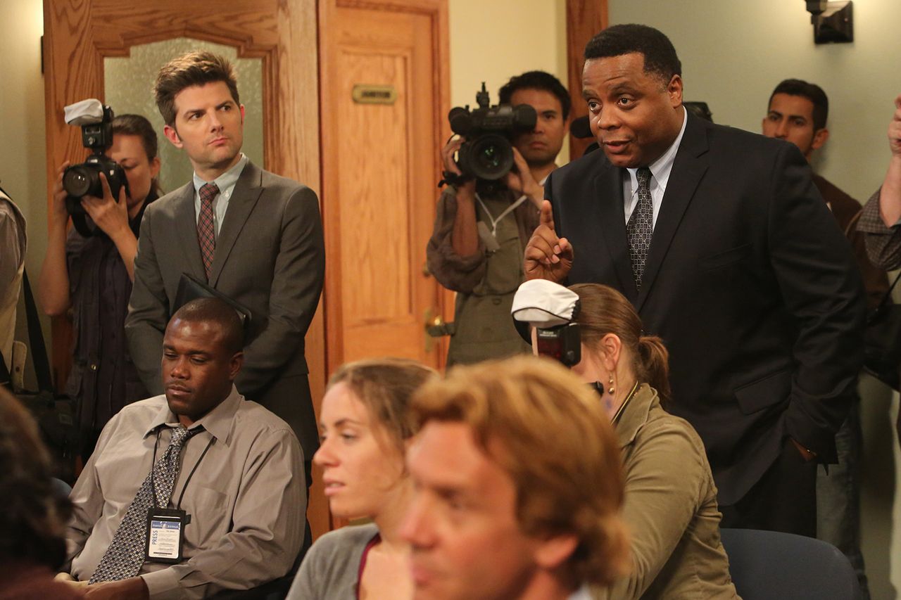 Parks and Rec star details Adam Scott's unusual ritual after flubbing a ...