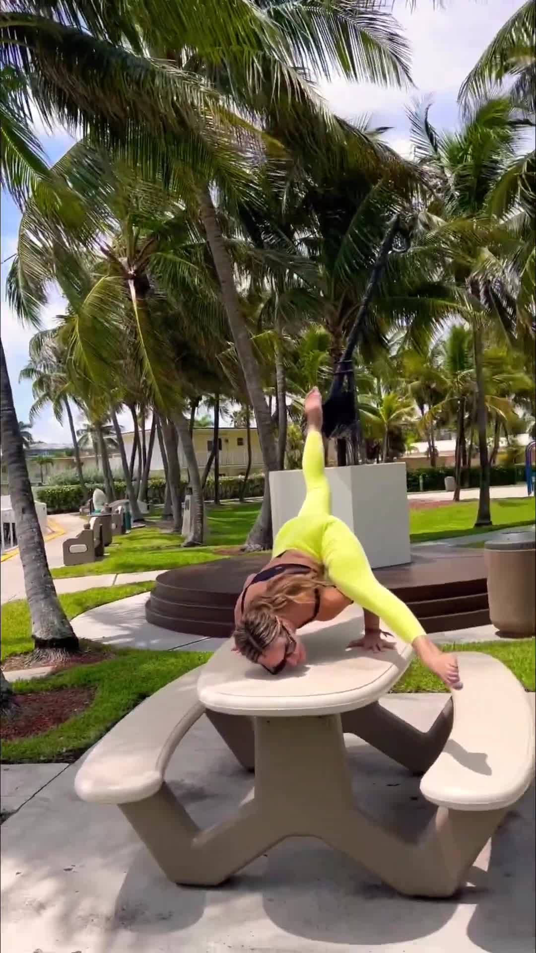 What life is like after 40 in Florida #yoga #yogaeverywhere #split # ...