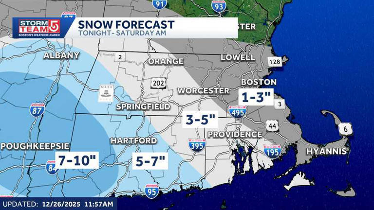 Friday night snow brings icy mix, slick spots for drivers