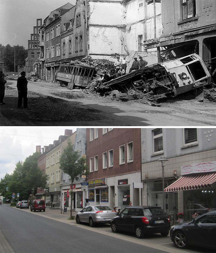 25 before & after pics showing how Europe has changed over time by Re ...